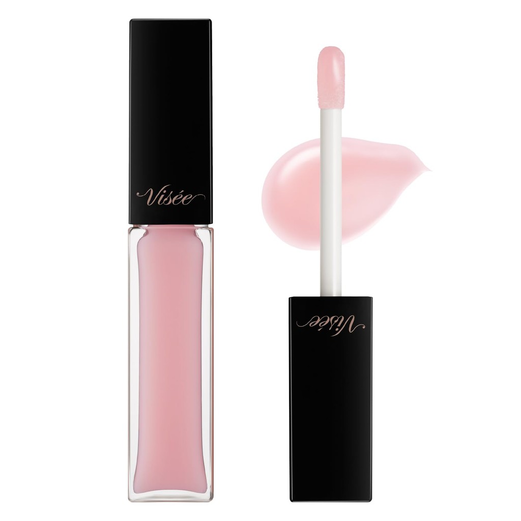 Visee Essence Lip Plumper SP001 Sheer Pink Lip Gloss Flushing Plump Volume Up Moisturizing ...