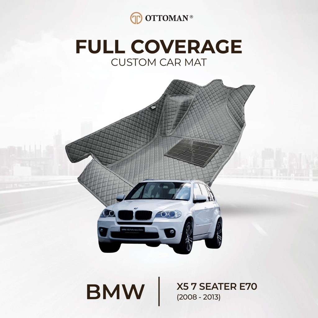 Ottoman Car Mat - BMW X5 - 7 Seater E70 (2008-2013) | Shopee Malaysia