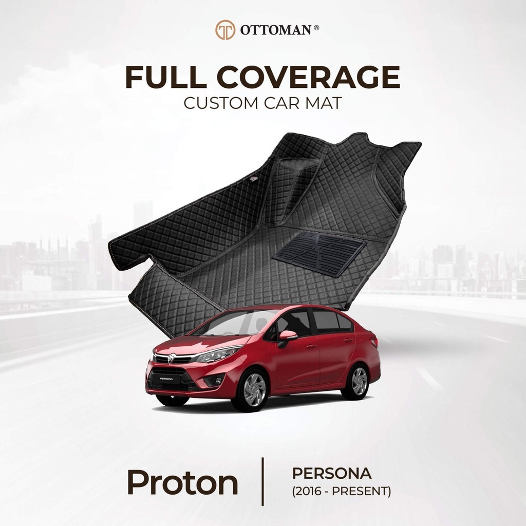 Ottoman Car Mat - Proton Persona (2016-Present) | Shopee Malaysia