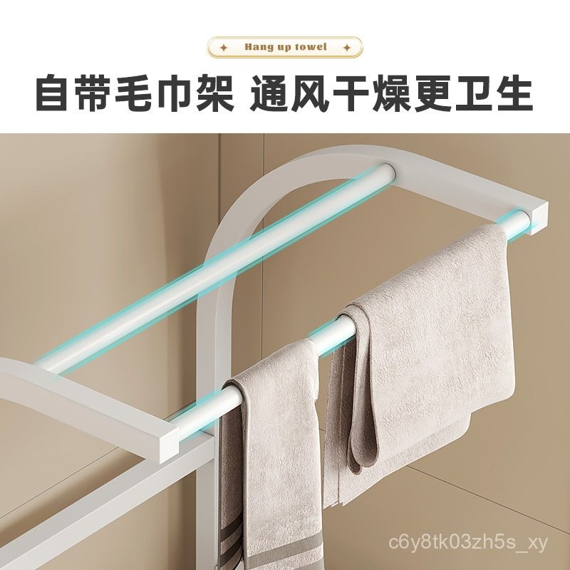 M/Toilet Toilet Top Punch-Free Toilet Bathroom Storage Rack Washing ...