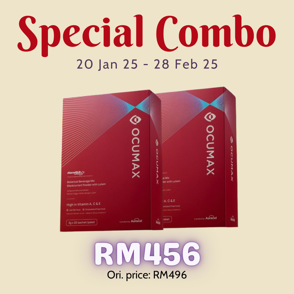 SPECIAL COMBO - Ocumax Eye Care Expert -Improve Vision Clarity 20 ...