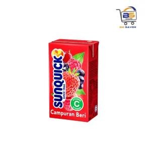 Sunquick Fruit Drink Juice 125ml - Mixed Berry (Campuran Beri) | Shopee ...