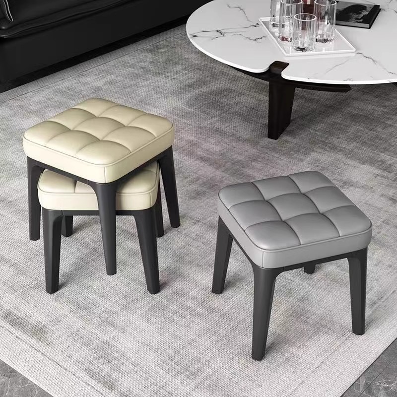 JY-8/Stackable Dining Table Stool Modern Simple High-end Sense Backrest ...