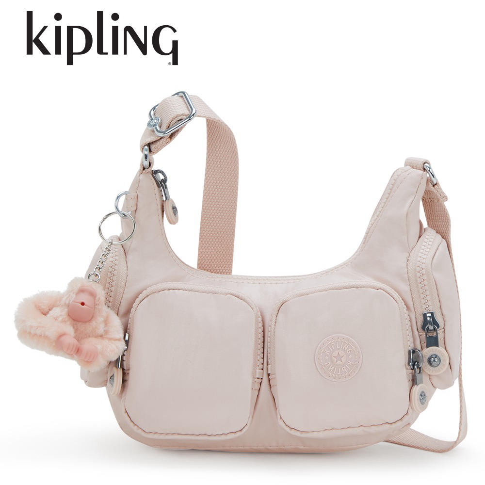 Kipling Rikka Mini Crossbody Bags Pink Shine | Shopee Malaysia