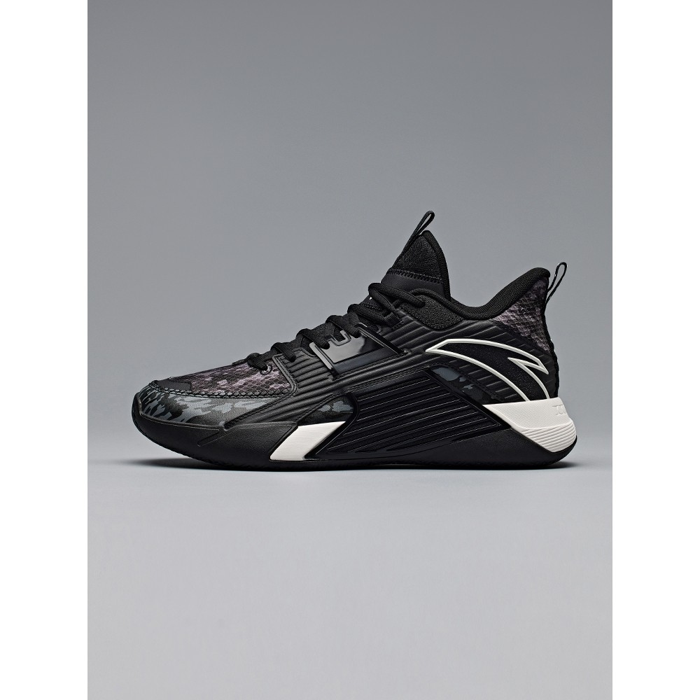 ANTA Men Speed 3 Basketball Shoes 812341604-6 Black/Grey | Shopee Malaysia