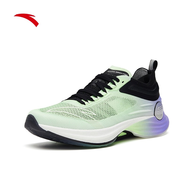 ANTA Men Mach Pro Running Shoes Professional Marathon 812325584S-3 ...