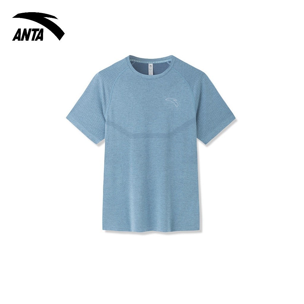 ANTA Men A-CHILL TOUCH /A-ANTISEPTIC ANTA RUNNING Short Sleeve Tee ...