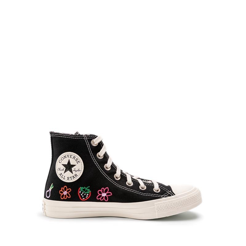 Converse CTAS Festival Smoothie Unisex Sneakers - Black/Black/Green ...