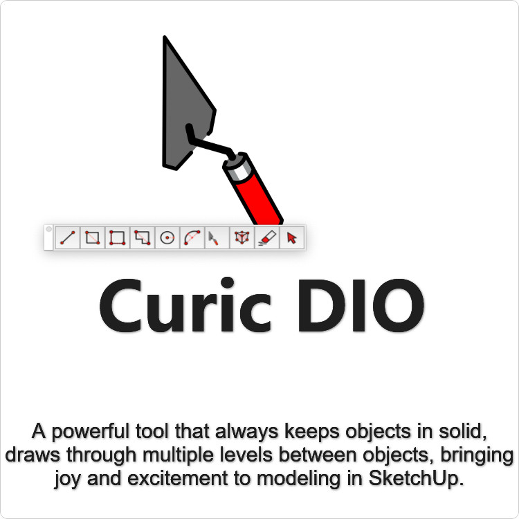 Curic DIO 2 | SketchUp Extension | Shopee Malaysia