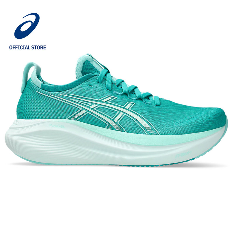 ASICS Gel-Nimbus 27 Women Running Shoes In Wave Teal/Illuminate Mint | Shopee Malaysia
