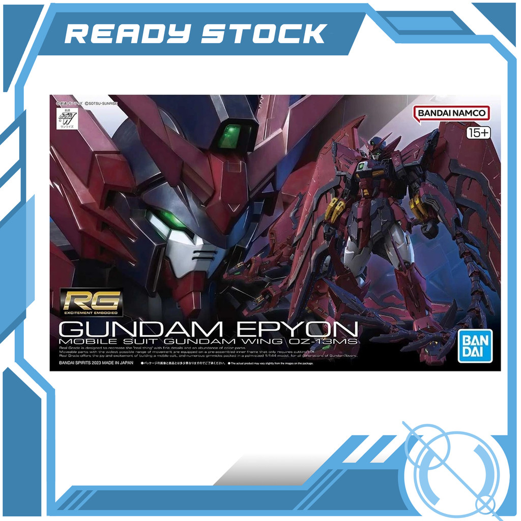 RG 1/144 Gundam Epyon Bandai Gundam Plastic Model Kit Hobby Goods ...