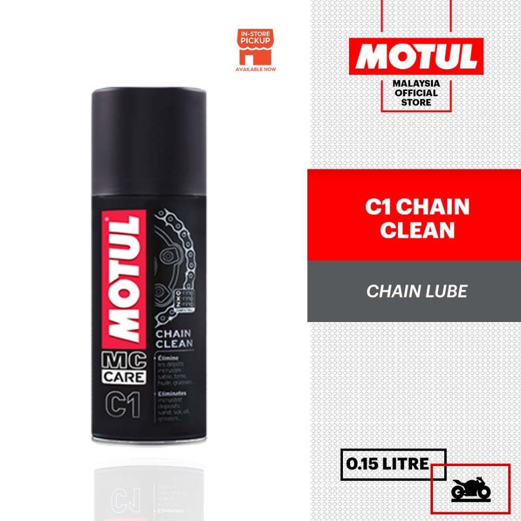 MOTUL C1 Chain 150ml Clean O-Ring X-Ring Z-Ring Compatible | Shopee ...