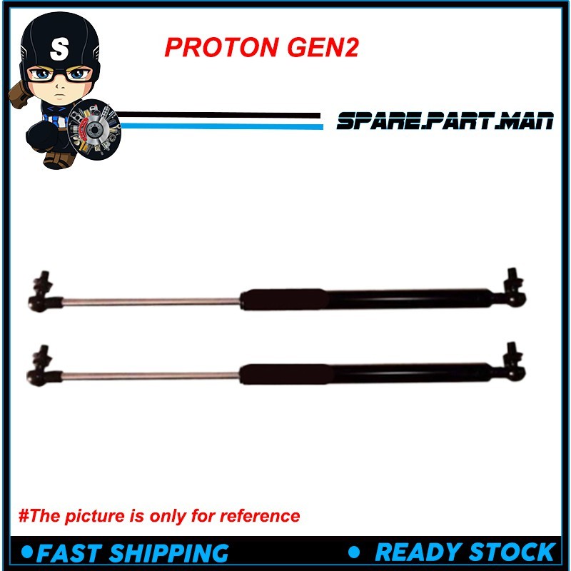 PROTON GEN2 REAR ABSORBER BONNET DAMPER GAS SPRING 1PAIR SPM | Shopee ...
