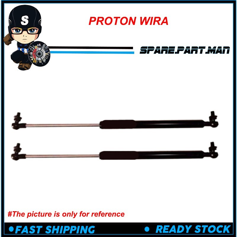 1PAIR*PROTON WIRA REAR ABSORBER BONNET DAMPER GAS SPRING BOOT Wira ...