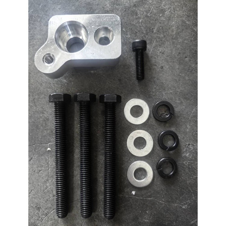 ADAPTOR WITH SCREWS WASHER BUSH KIT SET FOR MYVI 1.3 OLD MODIFIED ALZA ...