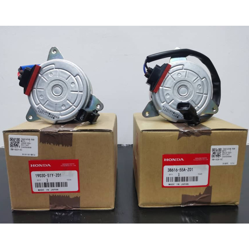 100% HONDA RADIATOR FAN MOTOR HONDA CITY GM6 T9A (19030-T9A-A51)AIRCOND ...