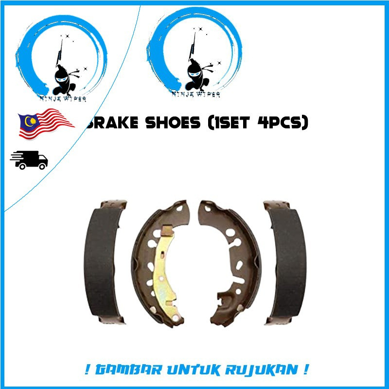 ORIGINAL PERODUA REAR BRAKE SHOE FOR ALL MYVI AXIA NJW | Shopee Malaysia
