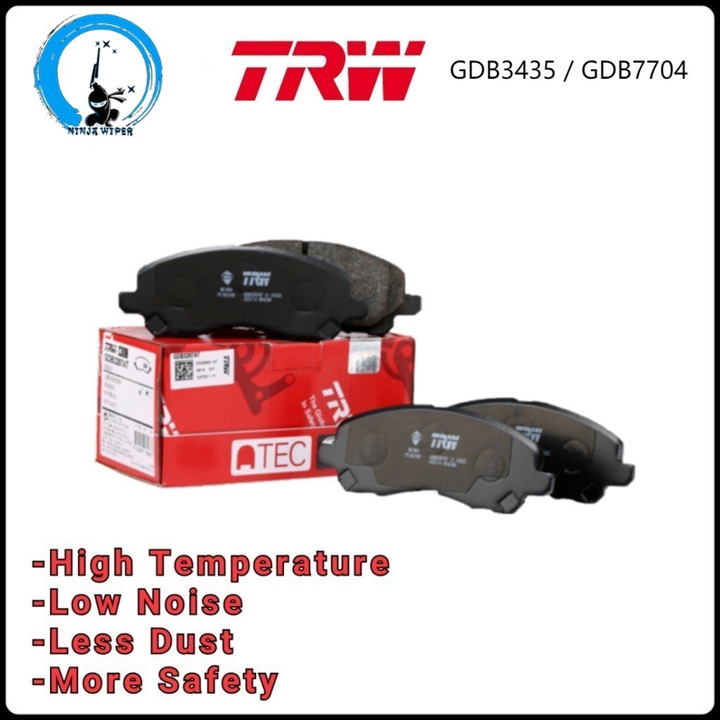Original TRW - Mitsubishi Triton Pajero Sport Nissan NV200 Front Brake ...