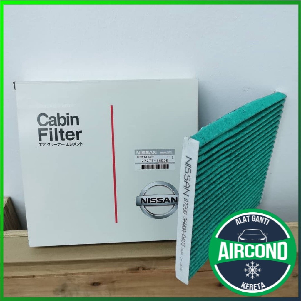 NISSAN ALMERA N17 CABIN AIR FILTER N17L 2011-2017 A/C AIR COND BLOWER ...