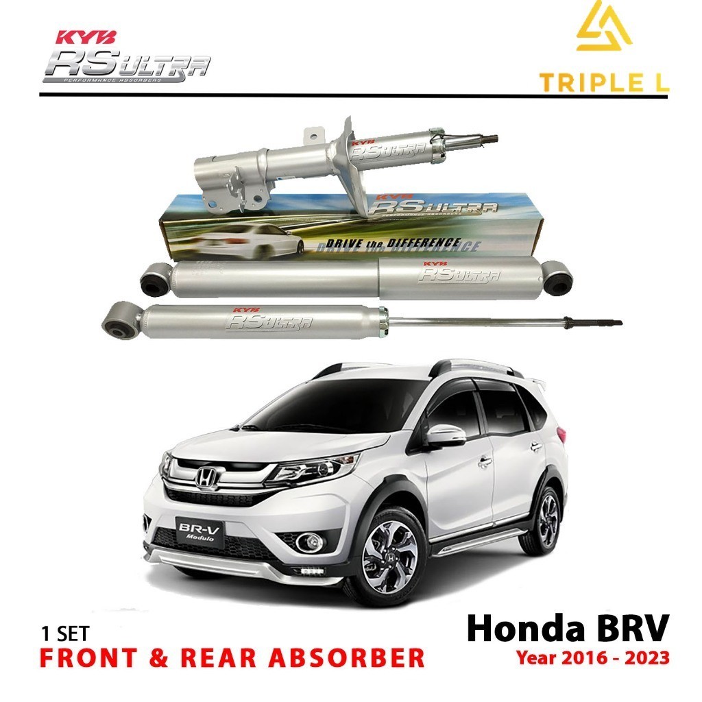 Kayaba Honda BRV KYB RS Ultra Front And Rear Absorber Set | Shopee Malaysia