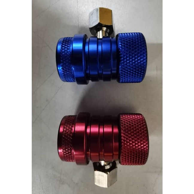 VALUE Safety Lock Adjustable Quick Coupler r134 car R134a 134a A/C Air ...