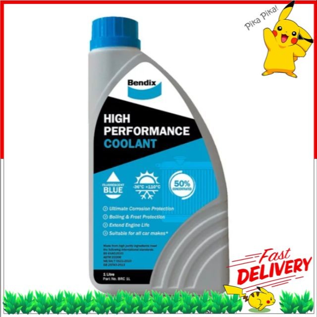 (1 Litre) Bendix Coolant is a pre-mixed Organic Acid Technology (OAT ...