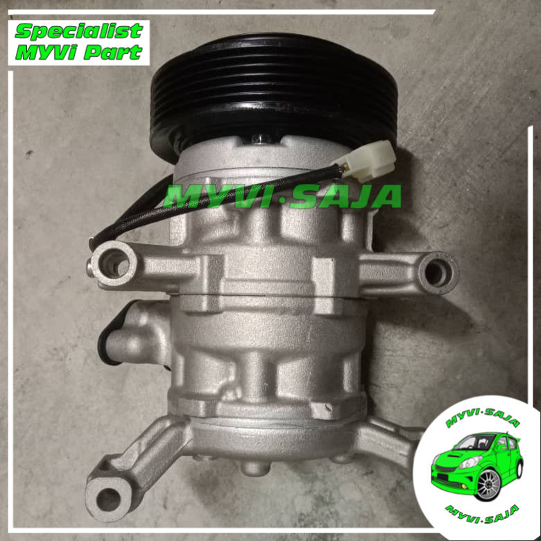 Aircond Compressor 6PK 10S13C R-134A Perodua Alza 2009 / Myvi Lagibest ...