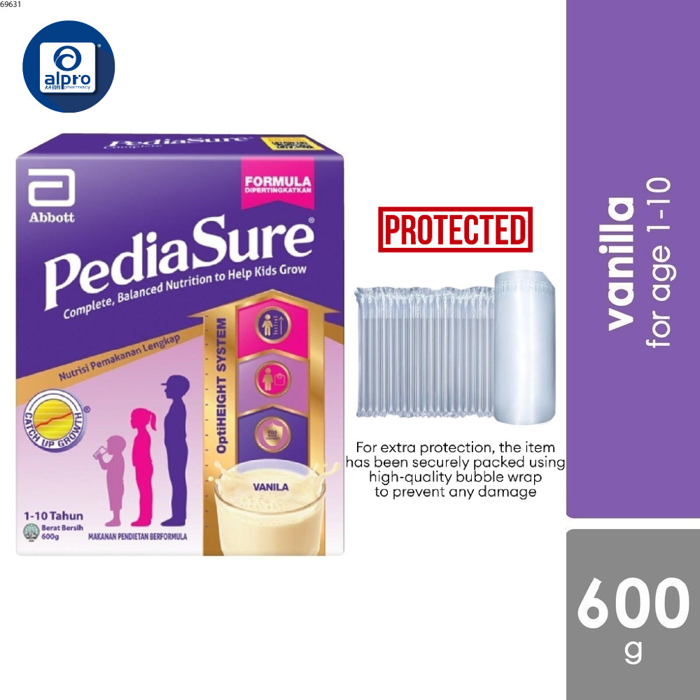 Abbott PediaSure OHT Vanilla For Age 1-10 (600g) | Shopee Malaysia