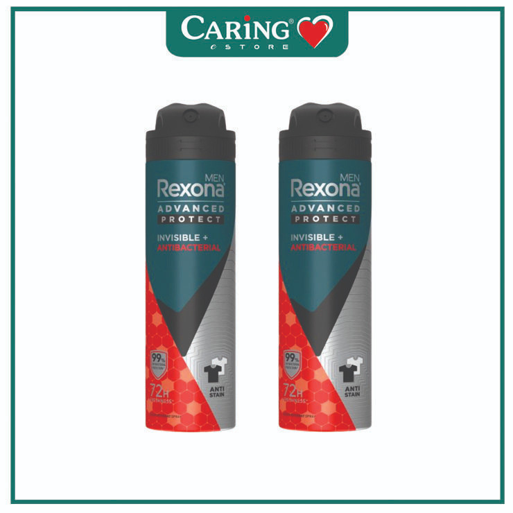 REXONA MEN DEODORANT MOTIONSENSE INVISIBLE + ANTIBACTERIAL ALL IN ONE ...