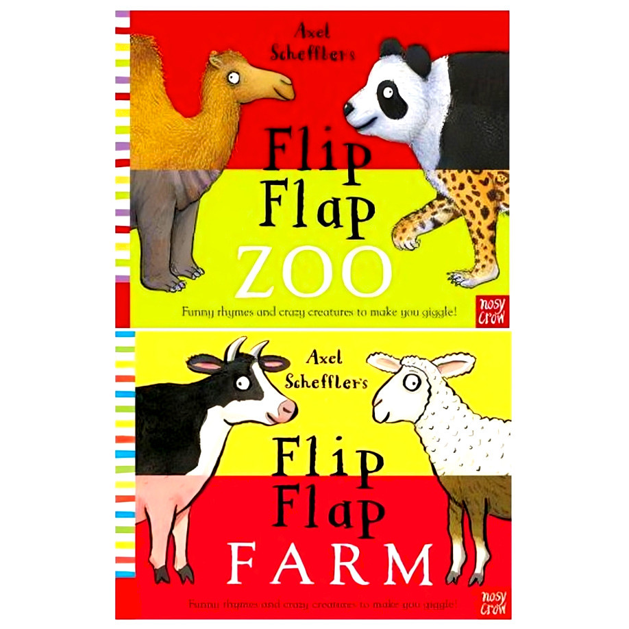 (BBW) FLIP FLAP: ZOO/FARM (ISBN: 9781805130079) | Shopee Malaysia