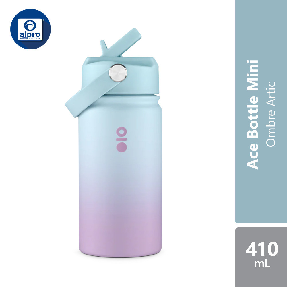 OiYO Montigo Pastel Ace Bottle Mini 14oz/410ml | Taro MilkTea, Honeydew MilkTea, Blue MilkTea ...