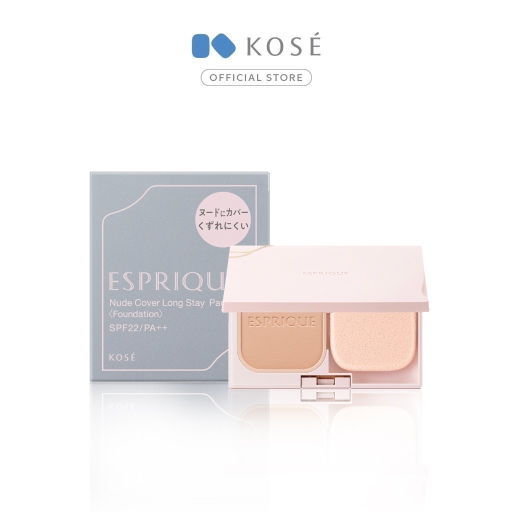 Kose Esprique Nude Cover Long Stay Pact 9gm | Shopee Malaysia