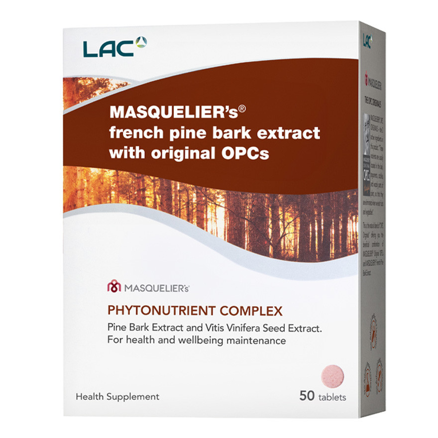 Lac Mar's Opc+French Pine Bark Ext 100mg 50 Tabs | Shopee Malaysia