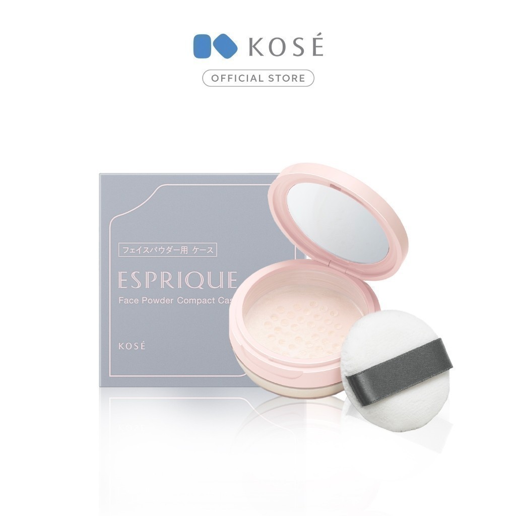 Kose Esprique Bekas Bedak Muka Kompak | Kose Esprique Face Powder Compact Case | Shopee Malaysia