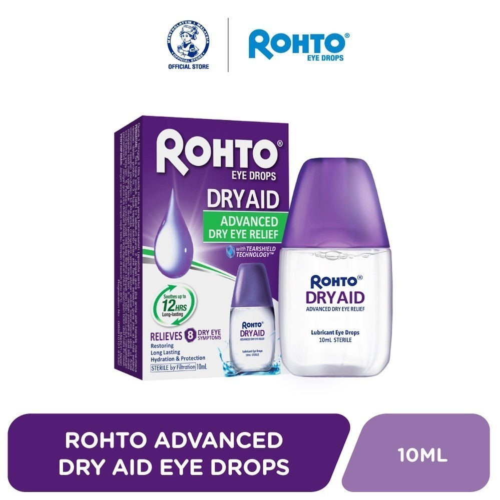 [East Malaysia] Rohto Advanced Dry Aid Eye Drops Restore Moisture ...