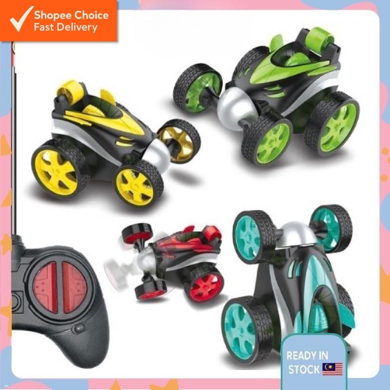 360° RC Stunt Car for Kids – Remote Control Flip & Spin Toy Car with ...