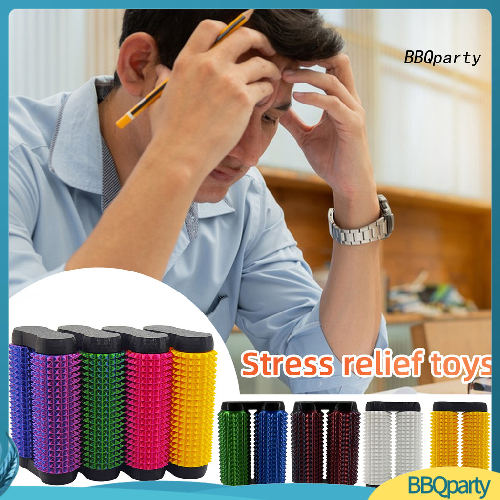 Sr Handheld Spiky Fidget Roller Anxiety Relief Roller Tool Portable 3d ...