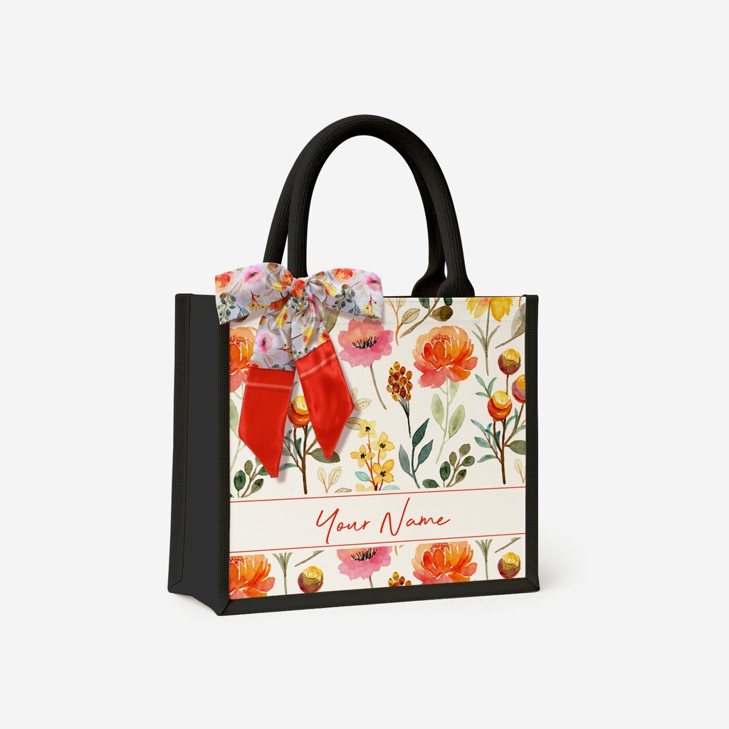 FAMSY Laura Carnelian - Tote Bag (With Name Customisation) | Shopee ...