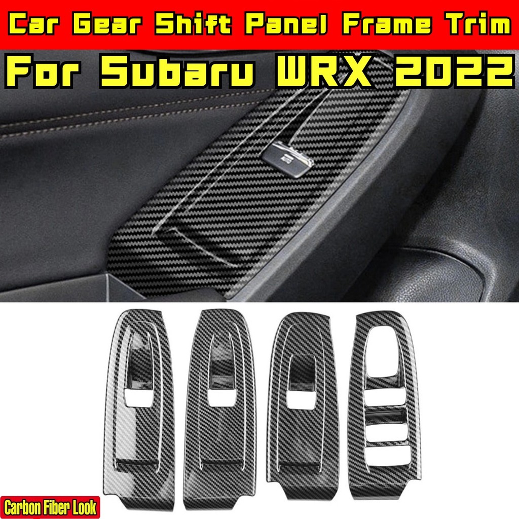 For Subaru WRX 2022 Body Kit Glass Lift Switch Panel Decoration Frame ...