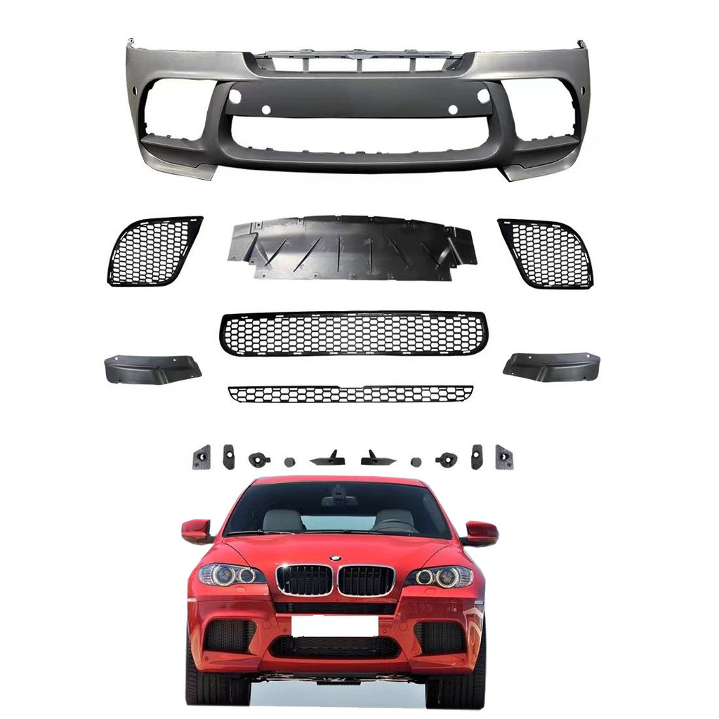 New car parts front bumper X6M Body kit for BMW X6 E71upgrade front ...
