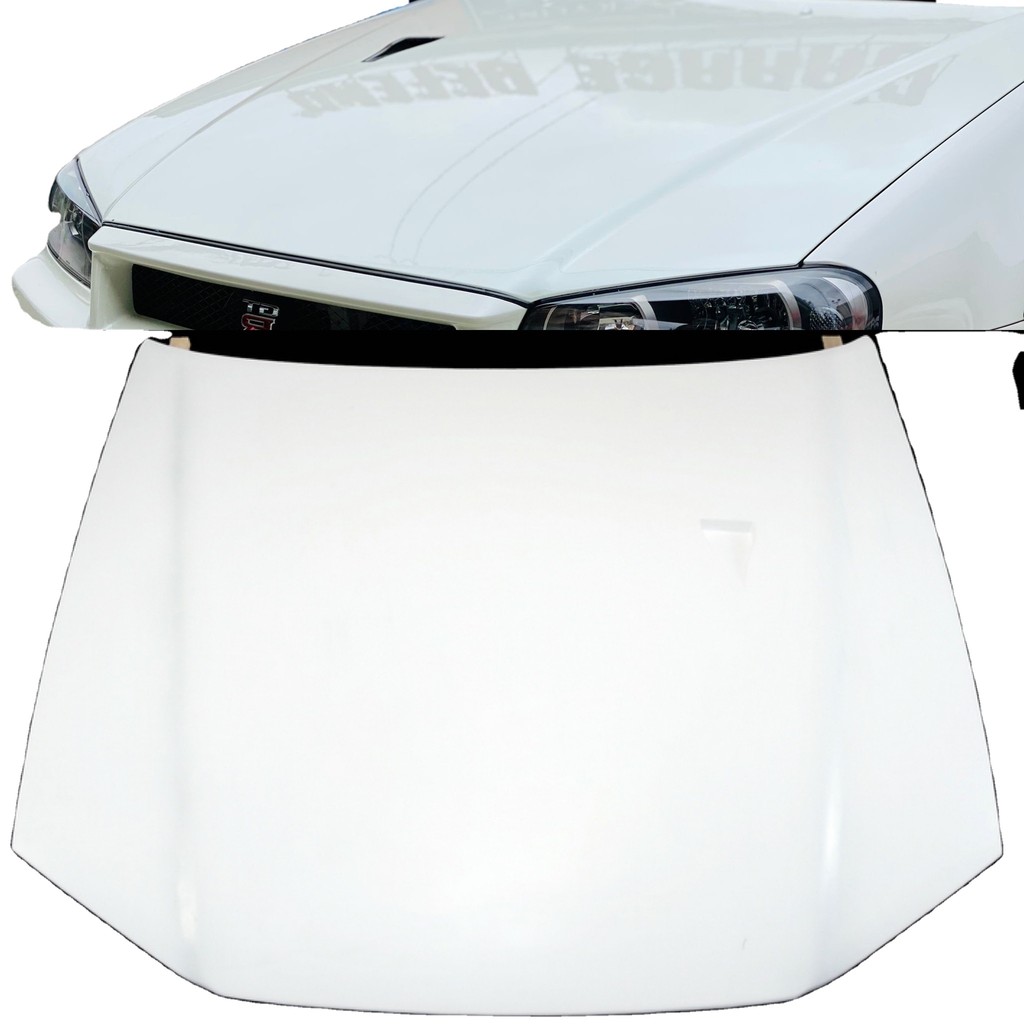 For Nissan Skyline GT-R R34 Front Hood V Spec 2 R34 Engine Hood Fiber ...