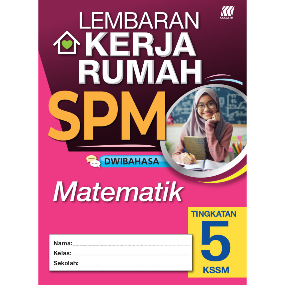 Sasbadi: Lembaran Kerja Rumah: Matematik + Mathematics: Tingkatan ...