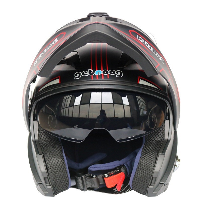 New Launch Blue-tooth Motorcycle Helmet Flip Double Lens Full Face ...