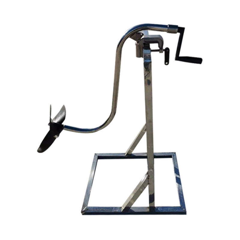 Hand propeller marine rubber boat paddle hand manual propeller silent ...