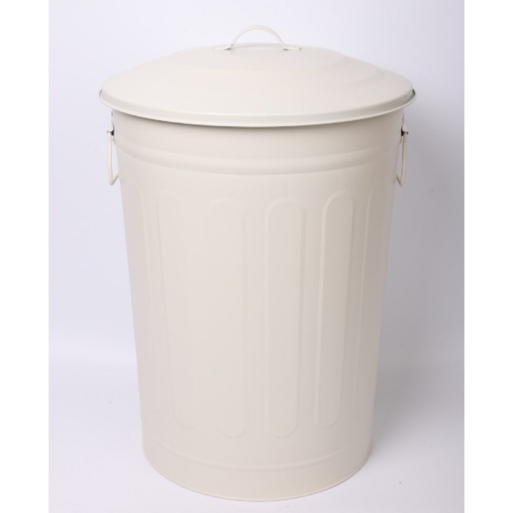 ROUND DUSTBIN META ACCO 48L CREAM 32X40X54CM | Shopee Malaysia