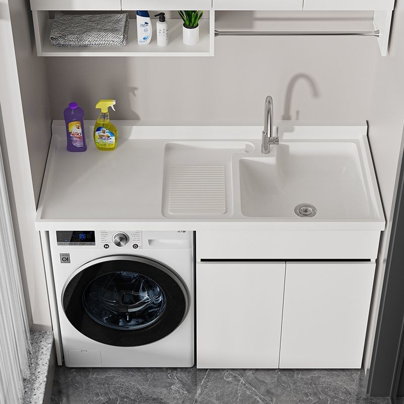 Contact seller/Washing Machine Cabinet Balcony All-in-One Cabinet ...