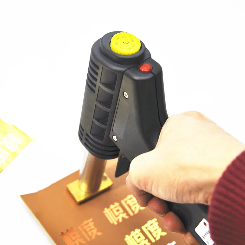 Handheld Hot Stamping Machine 3*6cm Small PU Leather Press Machine Cake ...