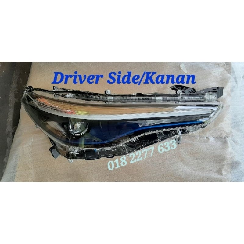 Original Toyota Corolla Cross Hybrid LED Headlamp. Part BARU Full LED ...