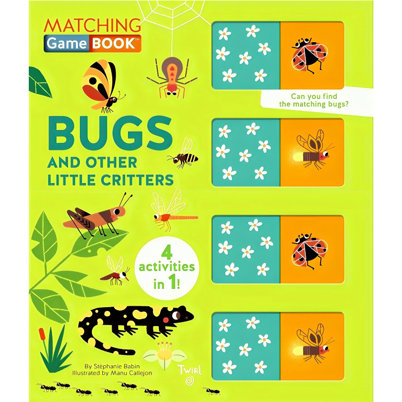 (BBW) MATCHING GAME BOOK: BUGS AND OTHER LITTLE CRITTERS (ISBN ...