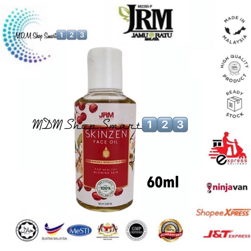 🌟 🌟【Quick delivery】JRM Skinzen Face Oil 60ml Anti-wrinkle % Original ...